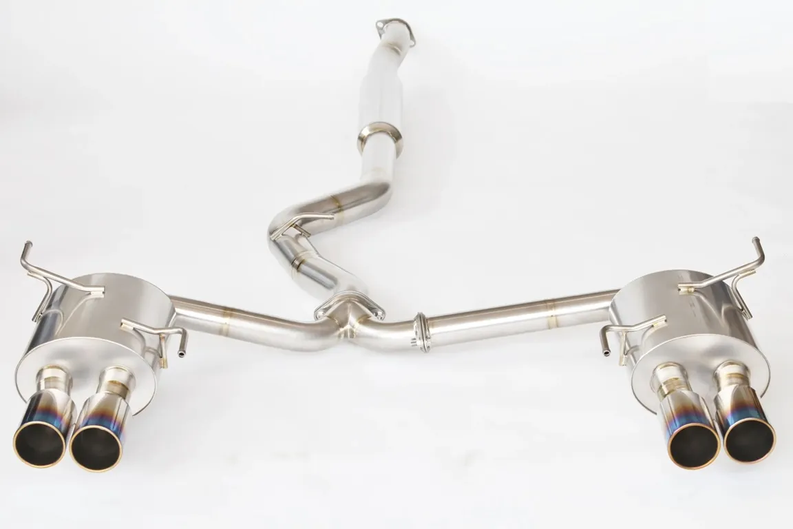 amuse R1TITAN EXTRA STTI Gold Ring Exhaust - Subaru WRX Sti VAB ...