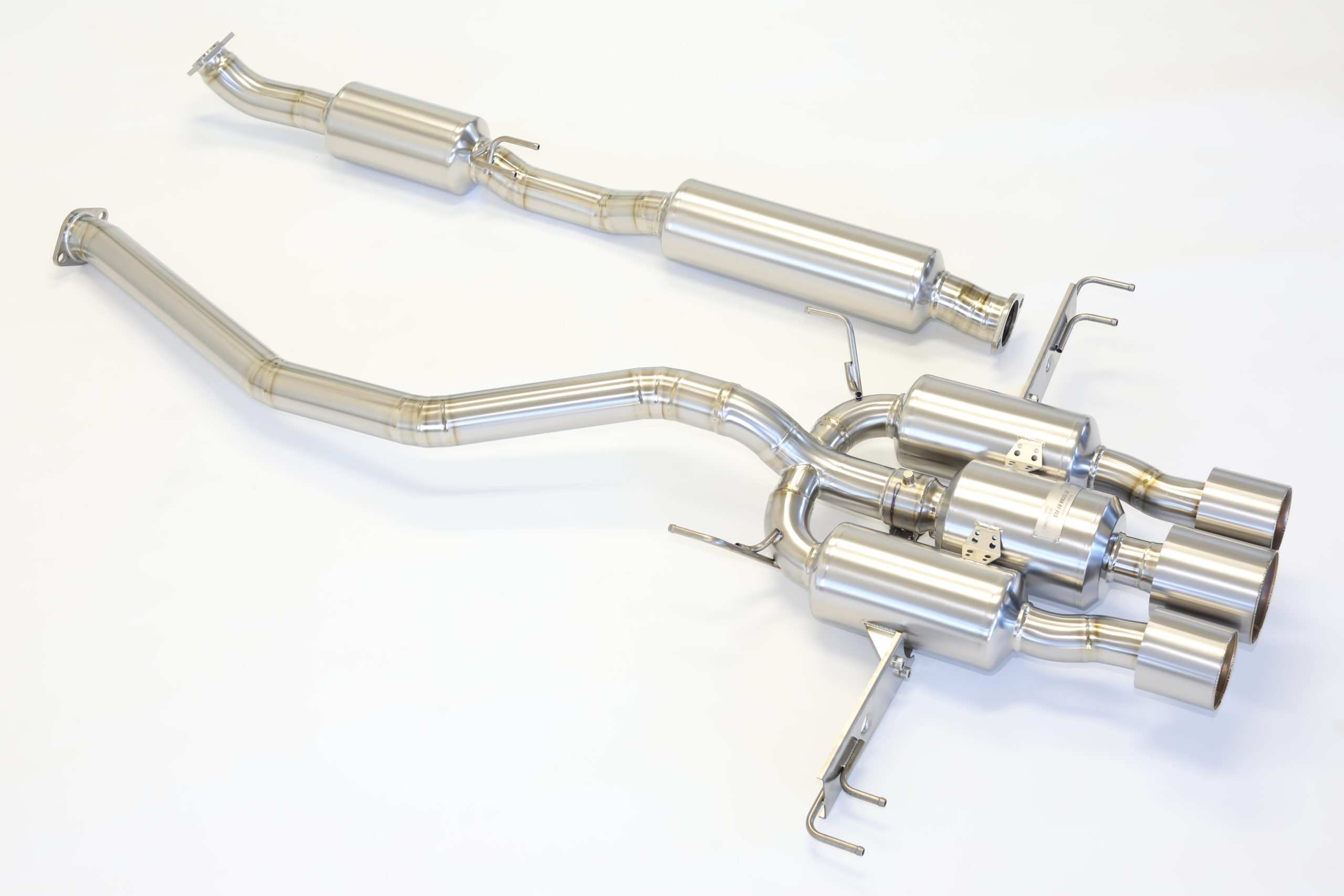 amuse R1TITAN EXTRA Platinum Ring Exhaust - Honda Civic Type R FL5 ...